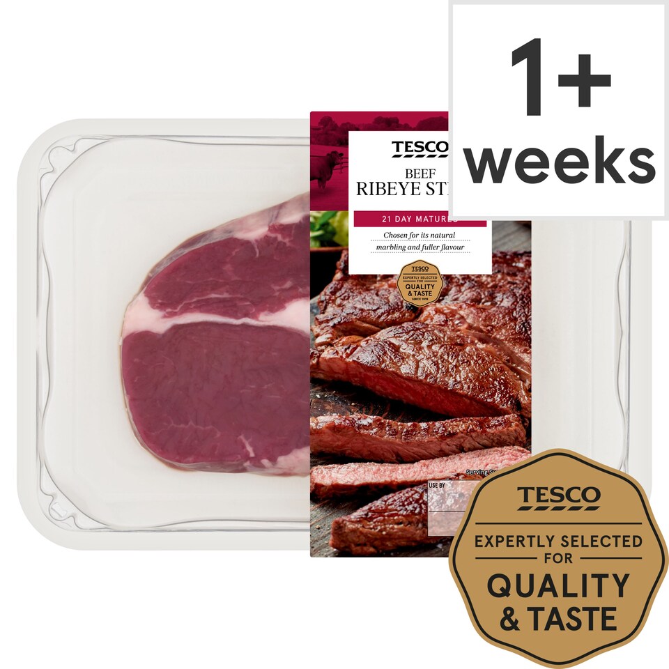 Tesco Beef Ribeye Steak 227G - Tesco Groceries