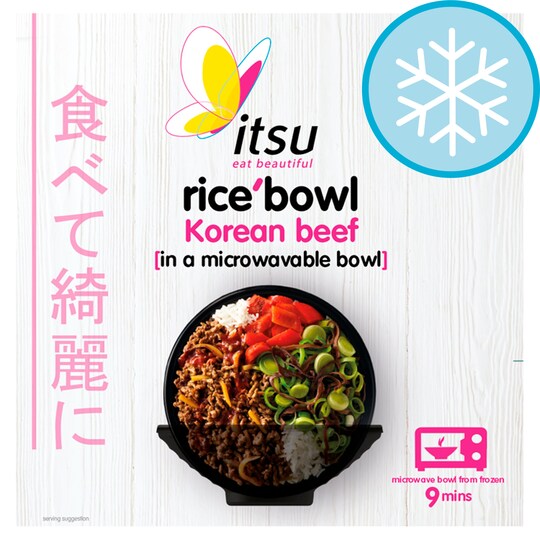 Itsu Korean Beef Rice Bowl 398G - Tesco Groceries