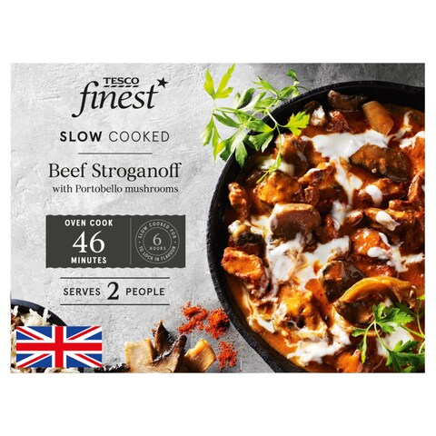 Tesco Finest Beef Stroganoff 550g - Tesco Groceries