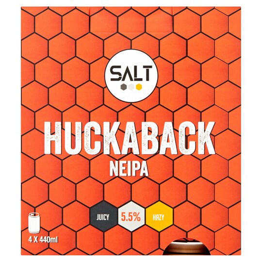 Salt Huckaback Neipa 4 X 440Ml - Tesco Groceries
