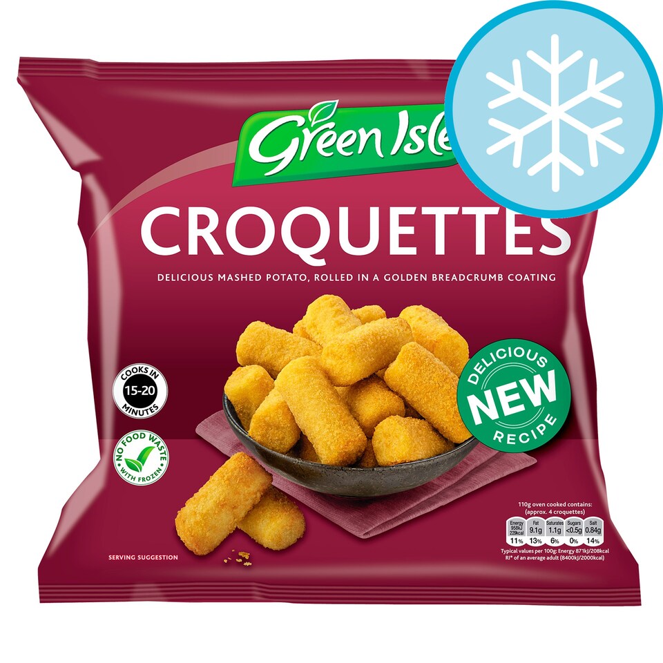 Green Isle Croquettes 550G - Tesco Groceries