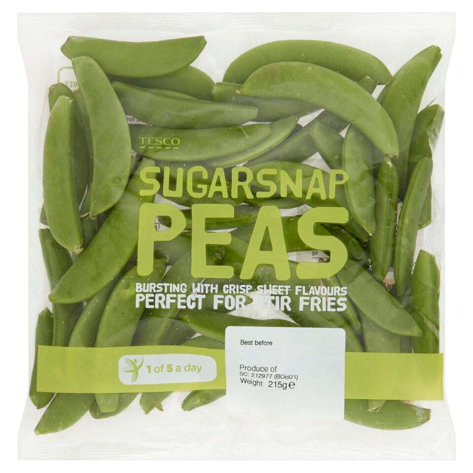 Tesco Sugarsnaps 215G - Tesco Groceries