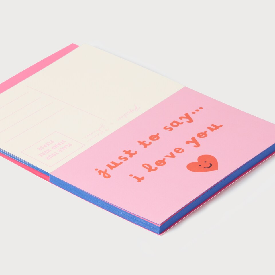 Paperchase x Mélanie Johnsson Valentines Positivity Postcards - Tesco ...