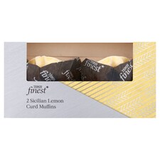 Tesco Finest Sicilian Lemon Curd Muffins 2 Pack - Tesco Groceries
