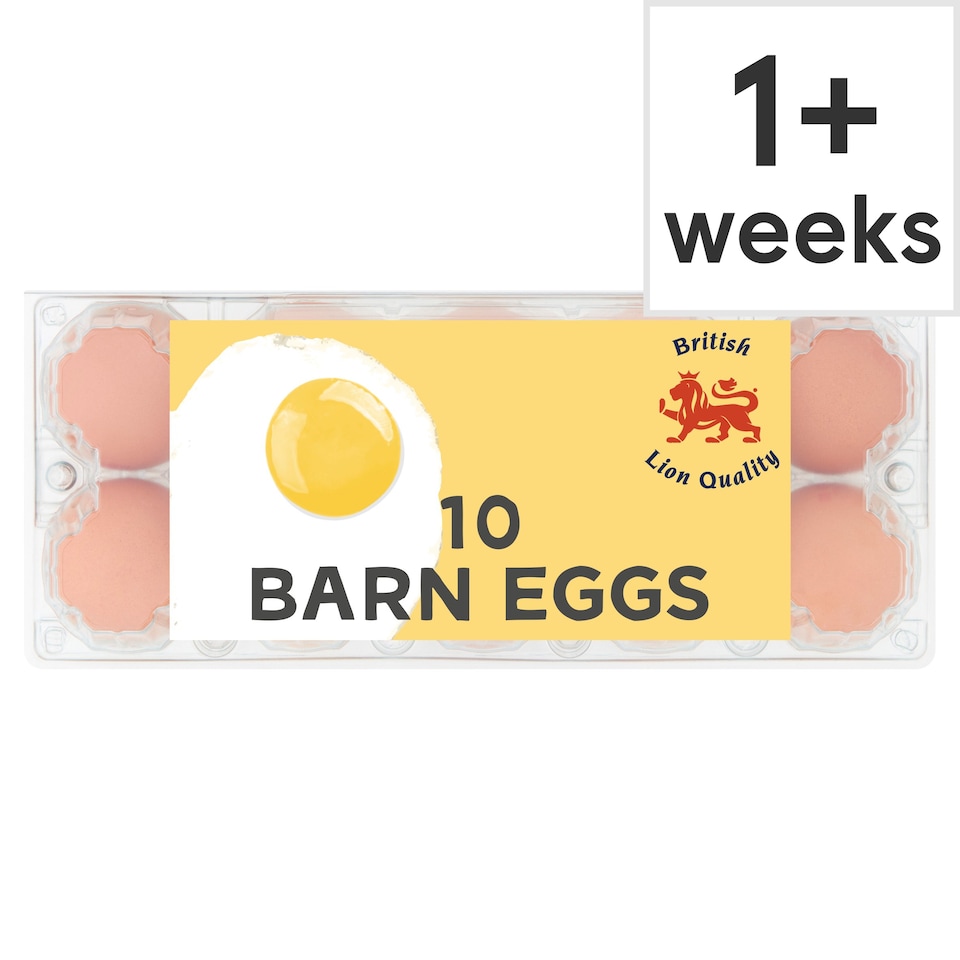 Tesco 10 British Barn Eggs - Tesco Groceries