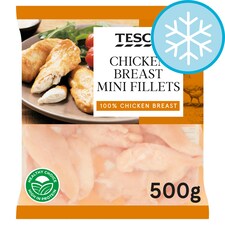 Tesco Mini Chicken Breast Fillets 500G - Tesco Groceries
