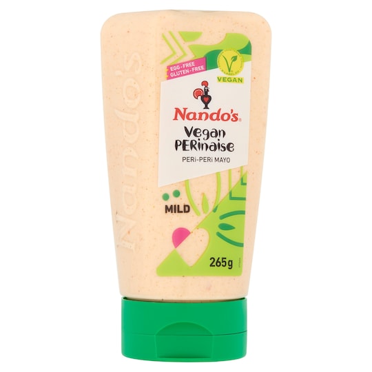 Nando's Vegan Perinaise Peri Peri Mayonnaise 265G - Tesco Groceries