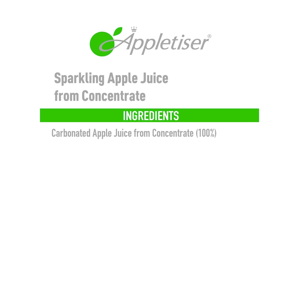 Appletiser Sparkling Apple Juice 275Ml - Tesco Groceries
