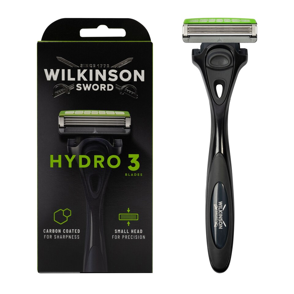 Wilkinson Sword Hydro 3 Hydrating Gel Men's Razor - Tesco Groceries