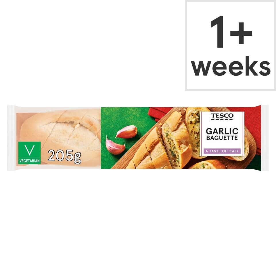 Tesco Garlic Baguette 205G - Tesco Groceries