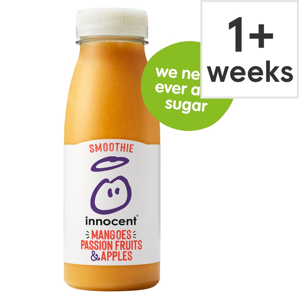 Innocent Mango & Passion Fruit Smoothie 250 Ml - Tesco Groceries