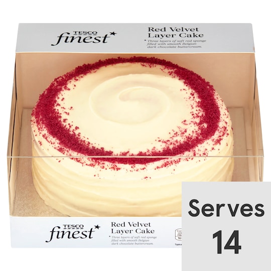 Tesco Finest Red Velvet Cake - Tesco Groceries