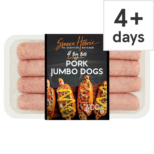 Simon's Choice 4 Classic Pork Jumbo 400G - Tesco Groceries