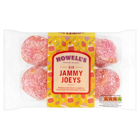 Howell House Jammy Joeys 6 Pack - Tesco Groceries