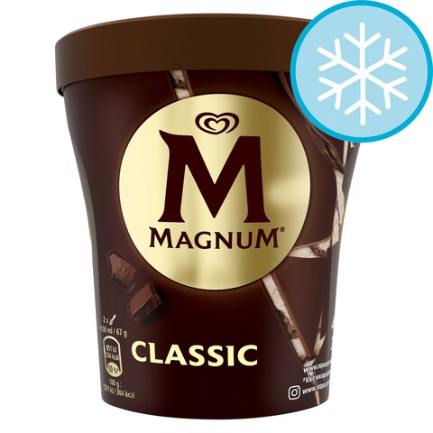 Magnum Classic Ice Cream Tub 400Ml - Tesco Groceries