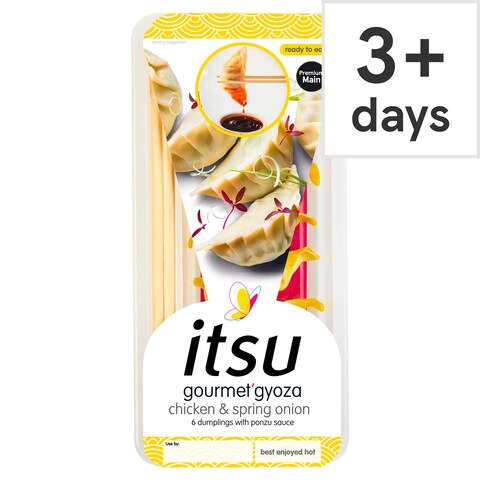 itsu gourmet'gyoza chicken and spring onion 133g - Tesco Groceries