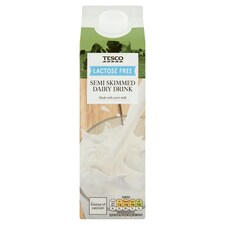 Tesco Lactose Free Semi Skimmed Milk 1 Litre - Tesco Groceries