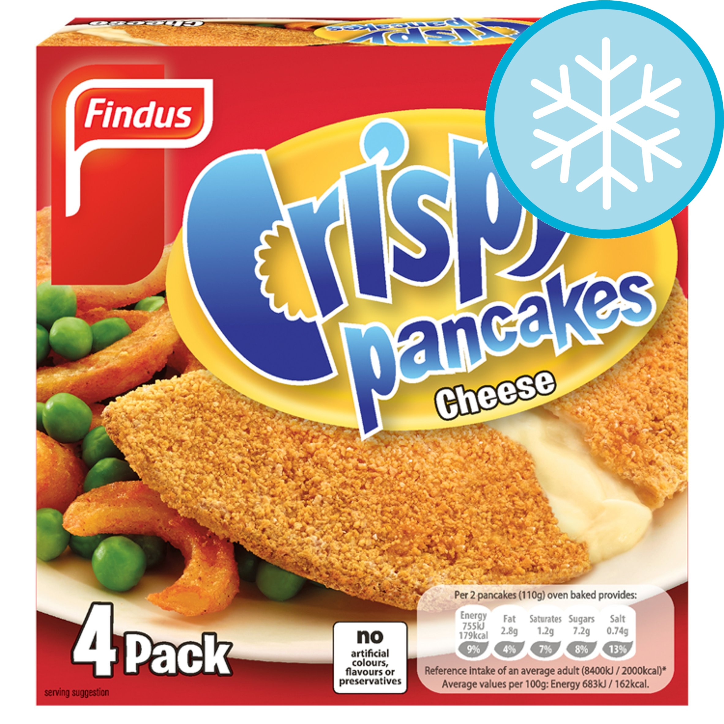Findus 4 Cheese Crispy Pancakes 220G - Tesco Groceries