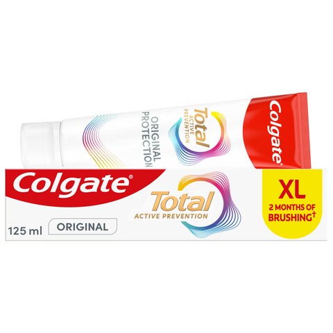 Colgate Total Active Prevention Original Toothpaste 125ml - Tesco Groceries