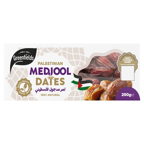 Greenfields Palestinian Medjool Dates 250g - Tesco Groceries