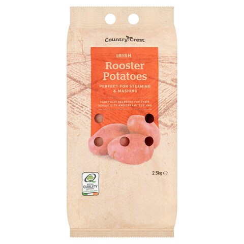 Country Crest Irish Rooster Potatoes 2.5kg - Tesco Groceries