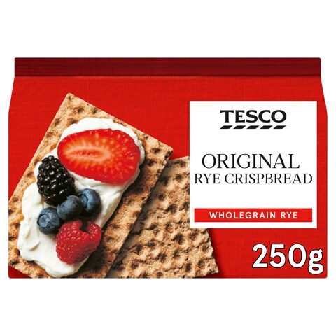 Tesco Original Rye Crisp Bread 250G - Tesco Groceries