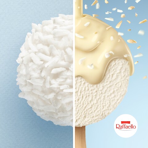 Ferrero Raffaello Ice Cream Sticks 4 X 70Ml - Tesco Groceries