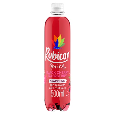 Rubicon Spring Black Cherry & Raspberry 500Ml - Tesco Groceries
