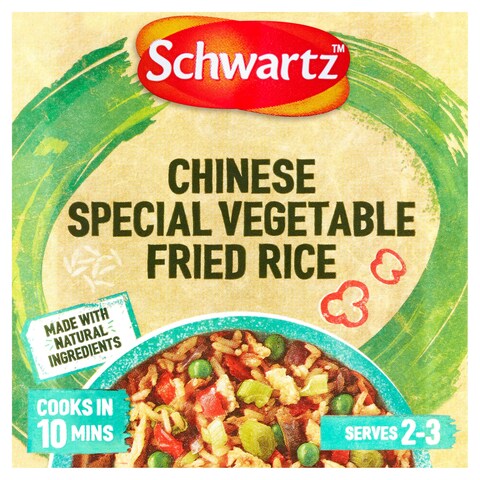 Schwartz Chinese Special Vegetable Fried Rice Seasoning Mix 20G - Tesco ...