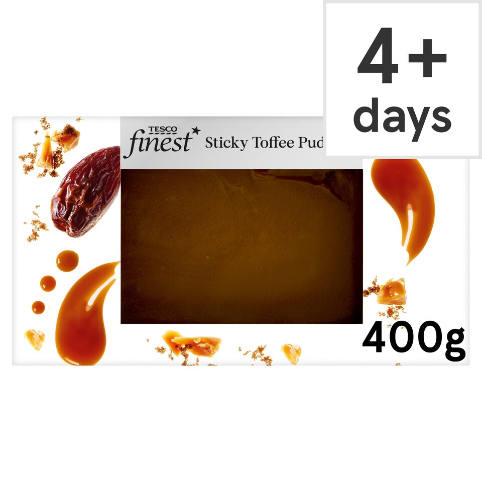 Tesco Finest Sticky Toffee Pudding 400g - Tesco Groceries