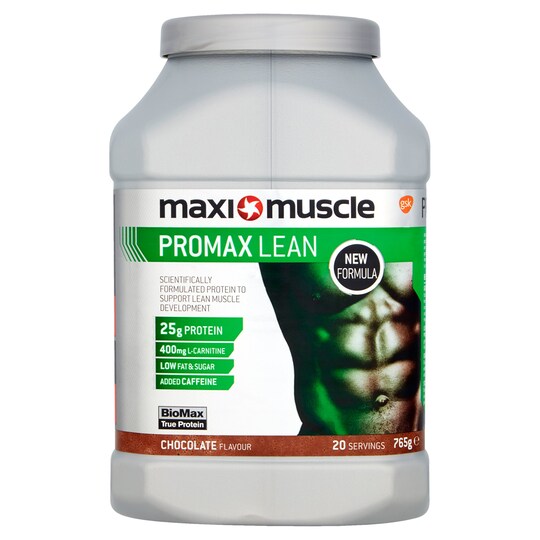 Maximuscle Promax Lean Powder Chocolate 765G - Tesco Groceries