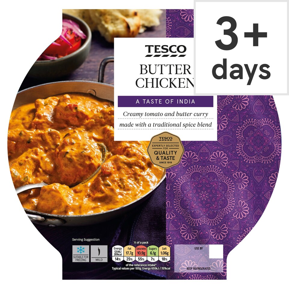 Tesco Butter Chicken 400G - Tesco Groceries