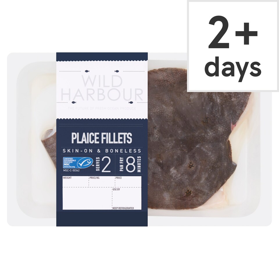 Wild Harbour Plaice Fillets - Tesco Groceries