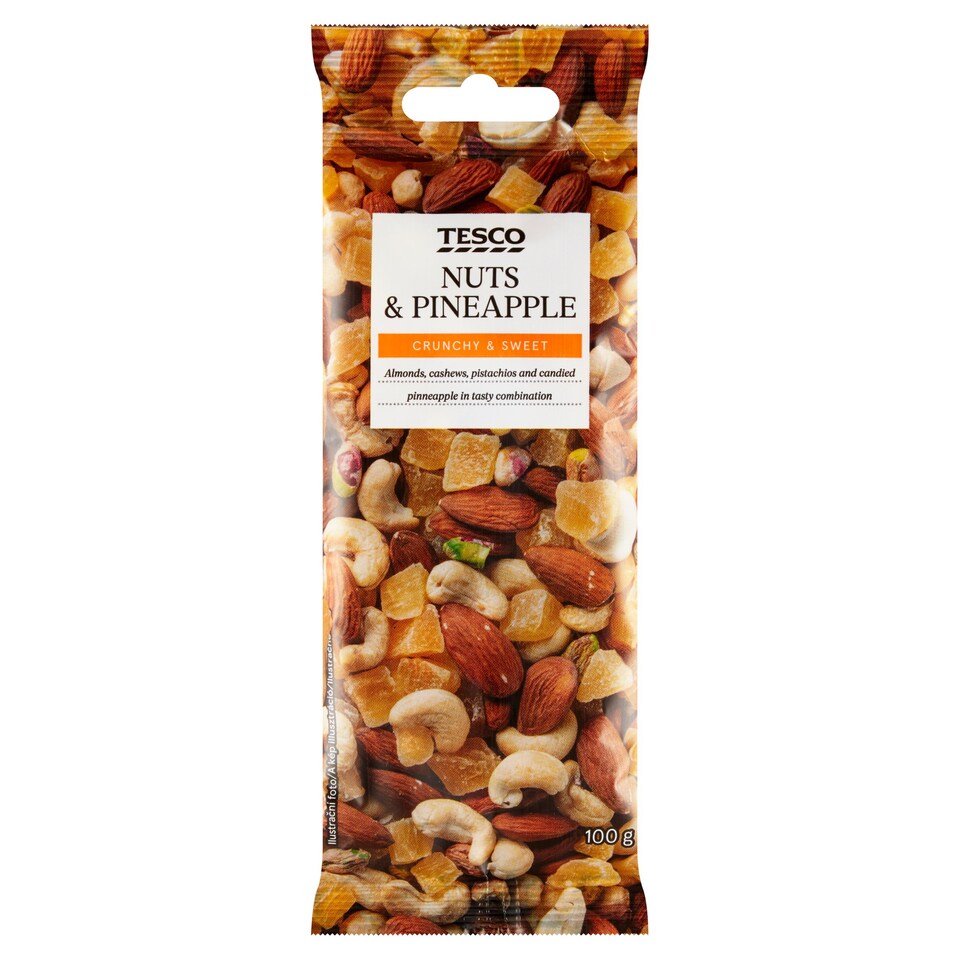 Tesco Nuts & Pineapple 100g - Tesco Groceries