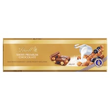 Lindt Milk Chocolate with Raisins and Hazelnuts 300 g - Tesco Groceries