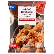 Tesco Breaded Chicken Strips 400g - Tesco Groceries