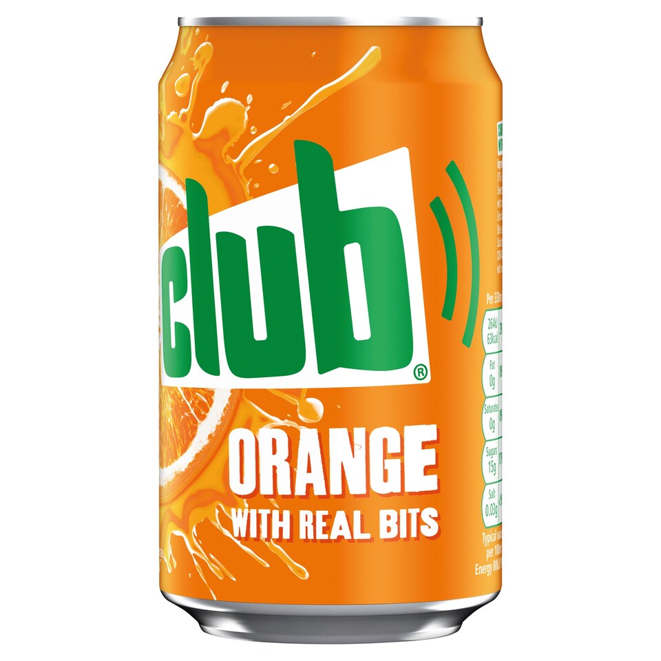 Club Orange Drink 330Ml - Tesco Groceries