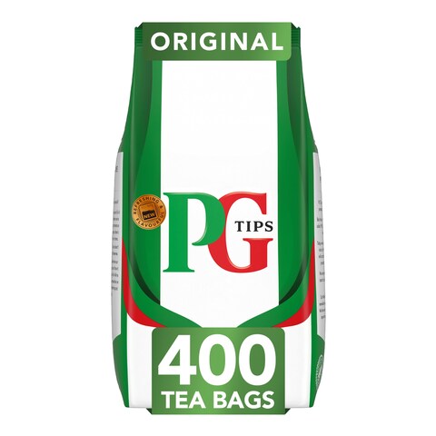 PG Tips Original Tea Bags 400 Pack 1.16kg - Tesco Groceries