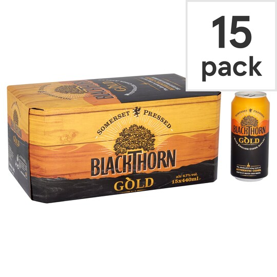 Blackthorn Apple Cider 15X440ml Can - Tesco Groceries