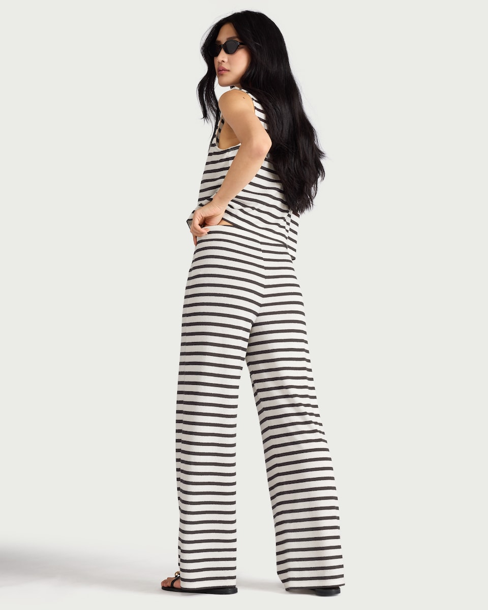 F&F Wide Leg Co-ord Trousers in Multi Brown - Tesco Groceries