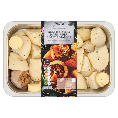 Tesco Finest Roast Potatoes with Confit Garlic 800g - Tesco Groceries