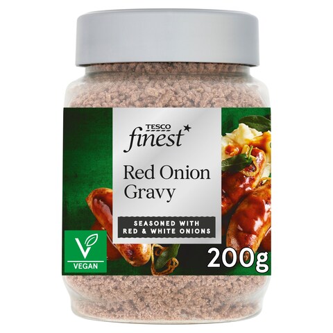 Tesco Finest Red Onion Gravy Granules 200g - Tesco Groceries