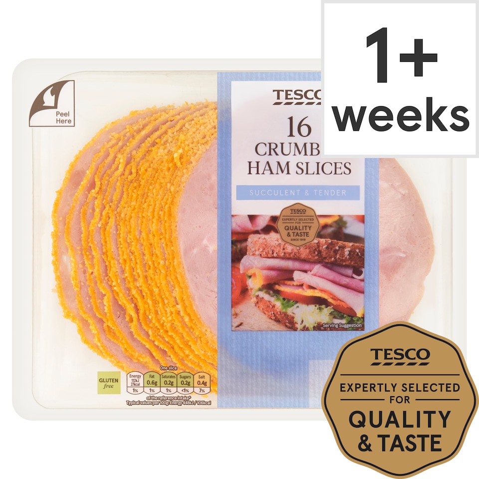 Tesco Crumbed Ham 400G - Tesco Groceries