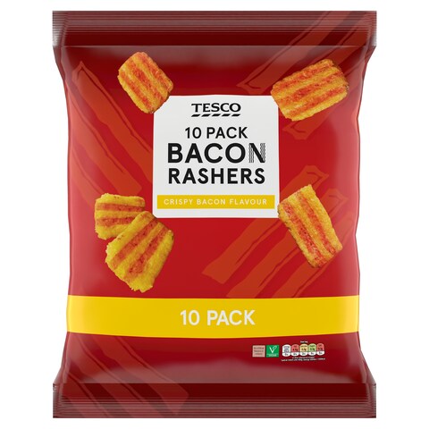 Tesco Bacon Rashers 10 Pack 190G - Tesco Groceries