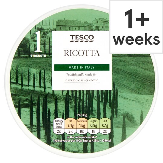 Tesco Ricotta 250G - Tesco Groceries