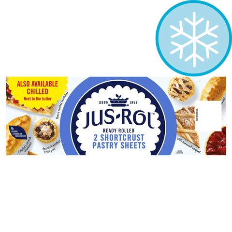 Jus-Rol 2 Shortcrust Pastry Ready Rolled 640G - Tesco Groceries