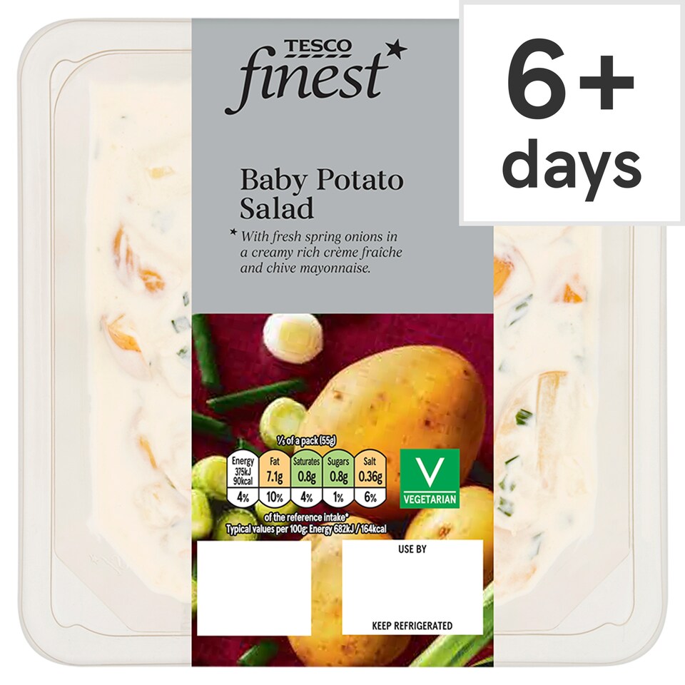 Tesco Finest Baby Potato Salad 275g - Tesco Groceries