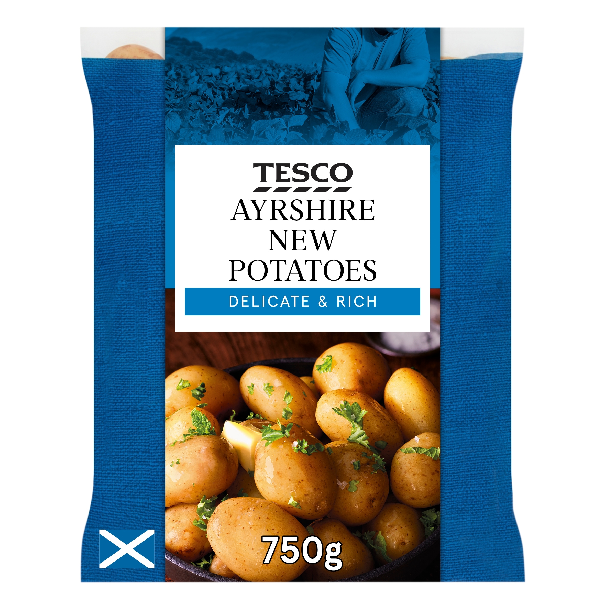 Tesco Ayrshire New Potatoes 750G - Tesco Groceries