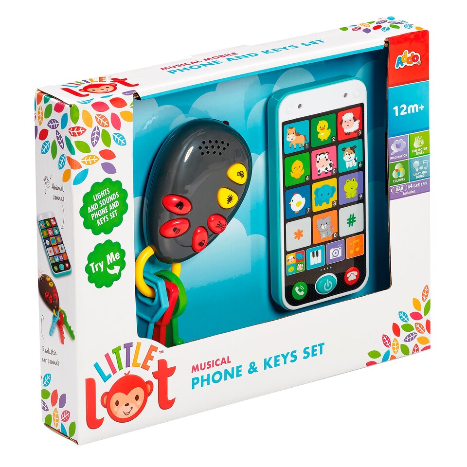 Little Lot Musical Phone Key Set - Tesco Groceries