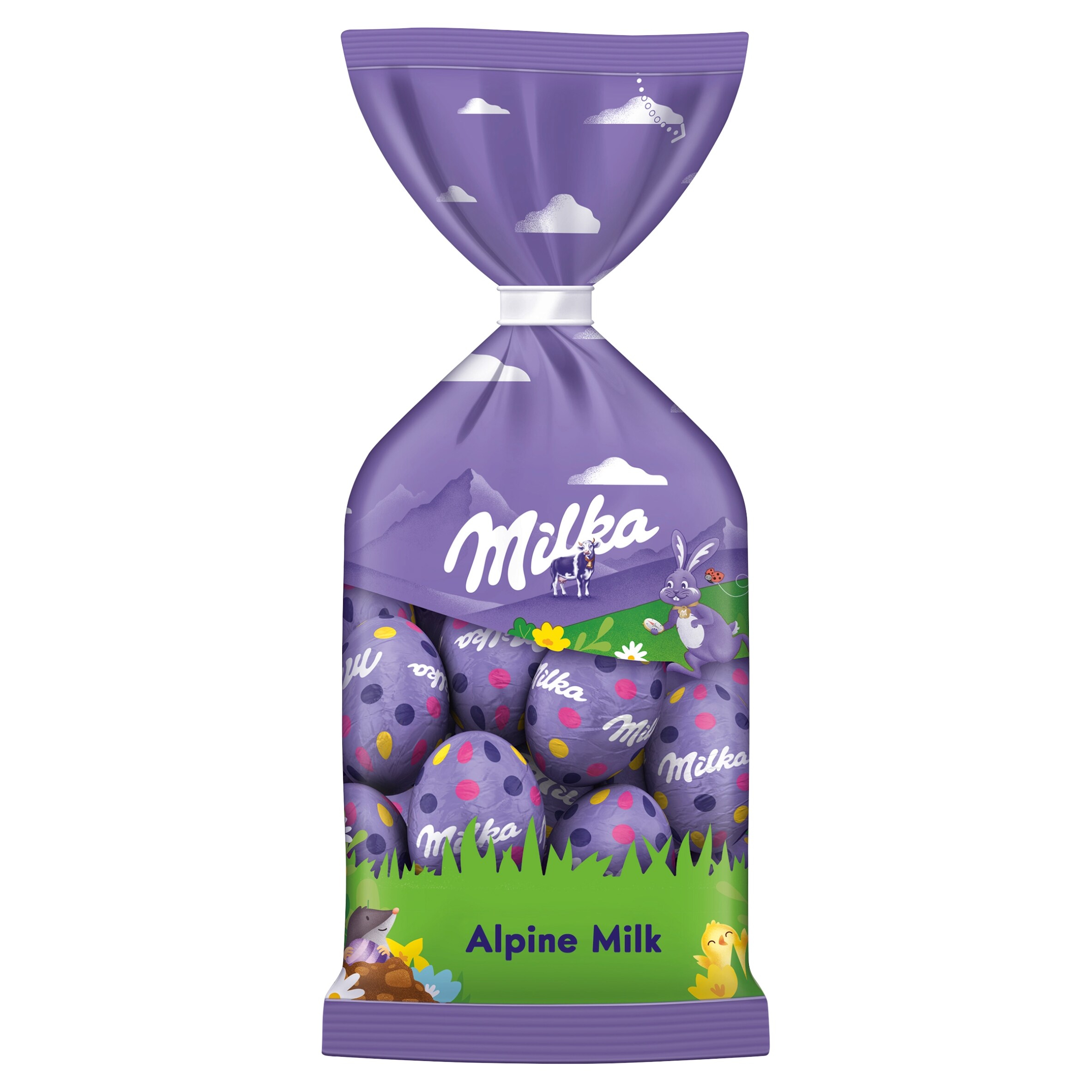 Milka alpesi tej felhasználásával készült tejcsokoládé csomag tojás ...